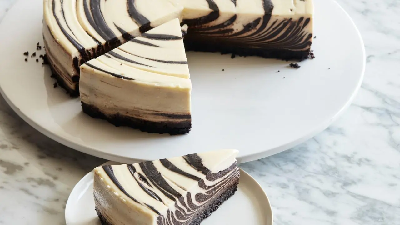 Zebra Cheesecake Recipe | Food Network Kitchen | Food Network