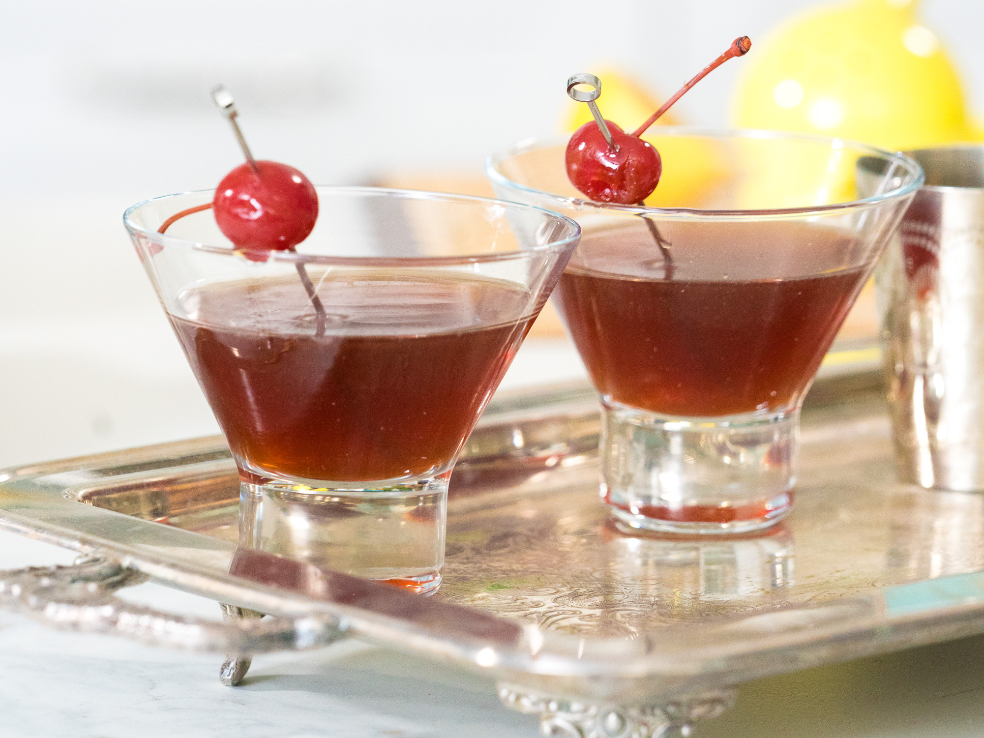 Chocolate Cherry Martini Recipe - Chef's Resource Recipes