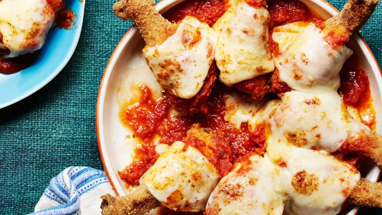 Chicken Parmesan Drumsticks Recipe | Food Network Kitchen | Food Network