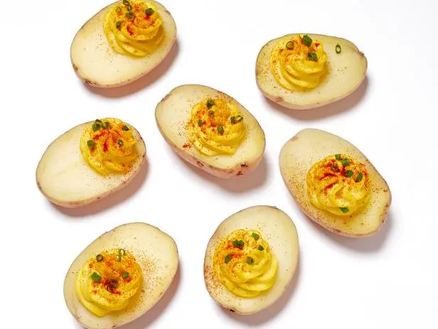 Deviled Potatoes Recipe | Food Network Kitchen | Food Network