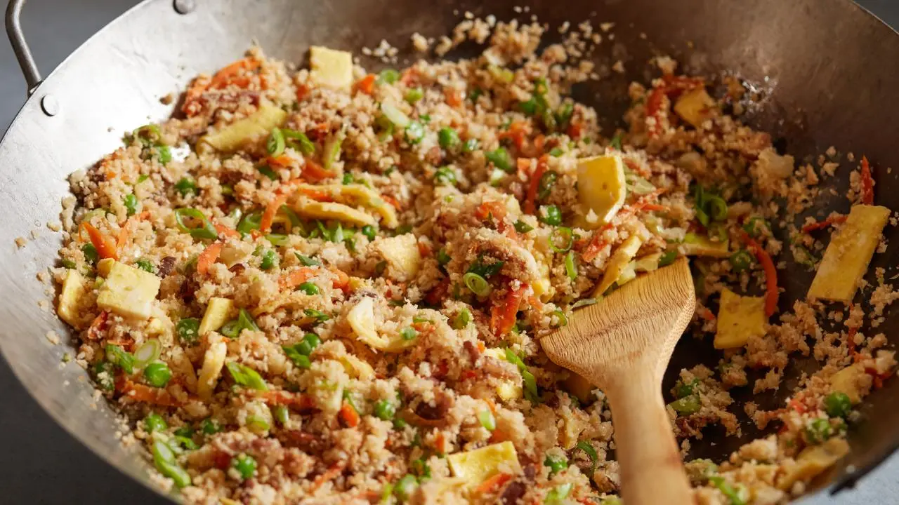 Cauliflower Fried Rice Recipe | Food Network Kitchen | Food Network