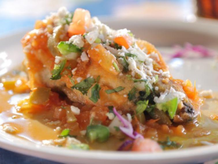 Chiles Poblanos Rellenos Recipe | Food Network