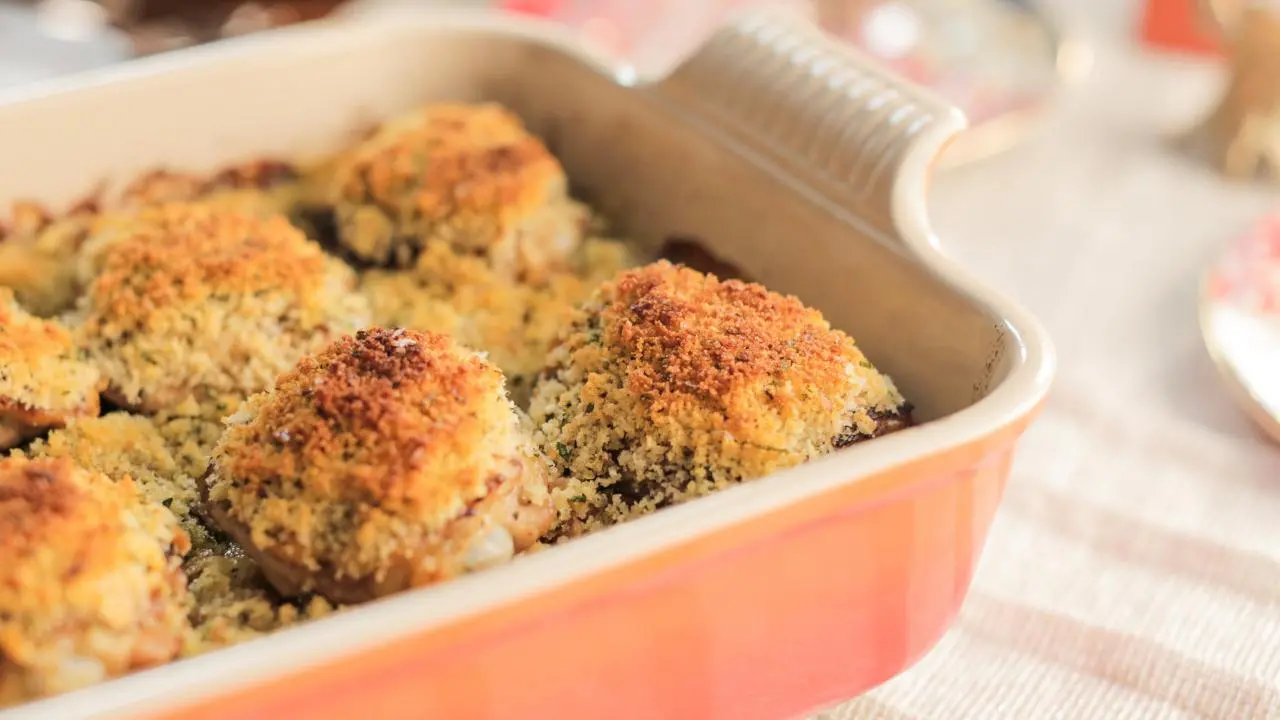 Finnish Mustard Chicken Bake