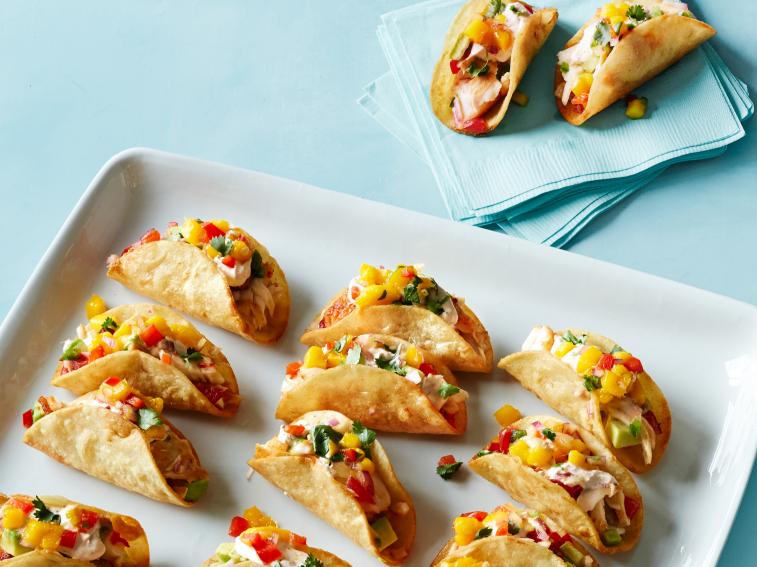 Red Snapper Mini Tacos Recipe | Chris Santos | Food Network