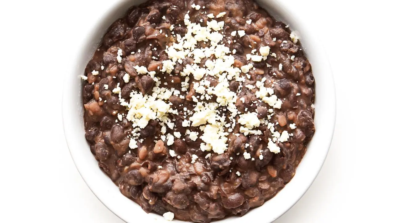 refried black beans bbc