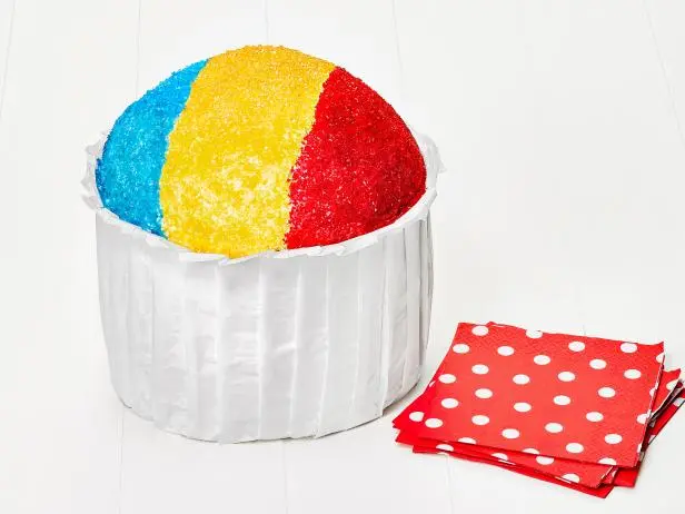 Snow Cone Cake Recipe | Food Network Kitchen | Food Network