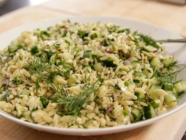 Herbed Orzo with Feta Recipe | Ina Garten | Food Network