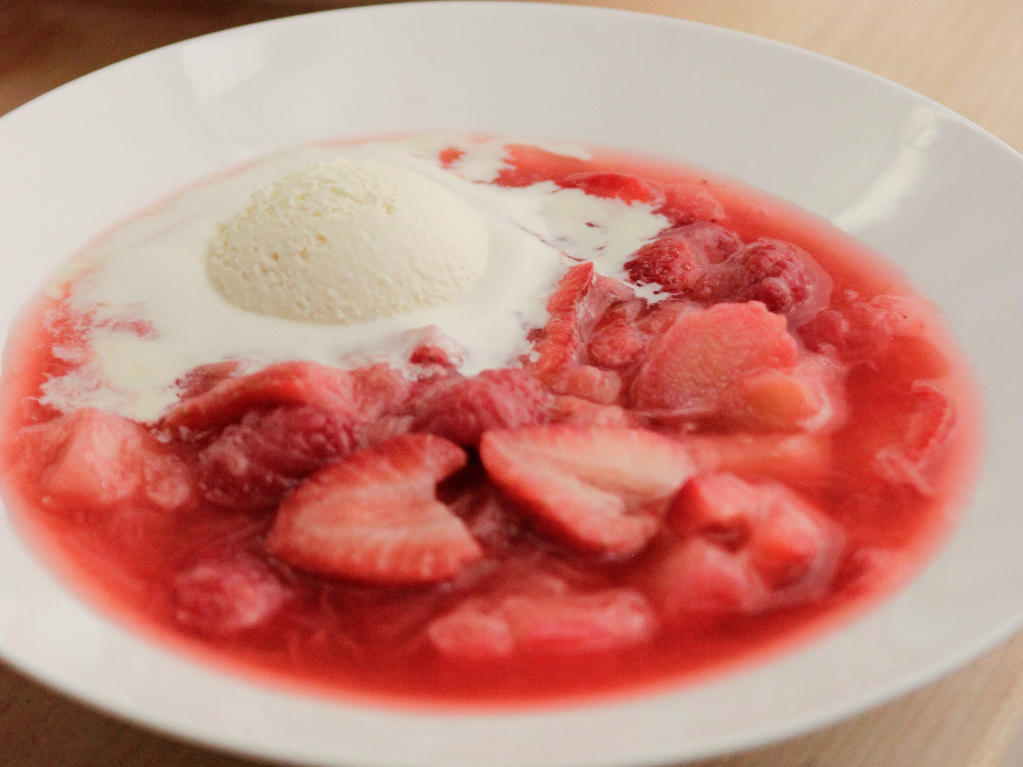 Stewed Rhubarb & Red Berries Recipe - Chef's Resource Recipes