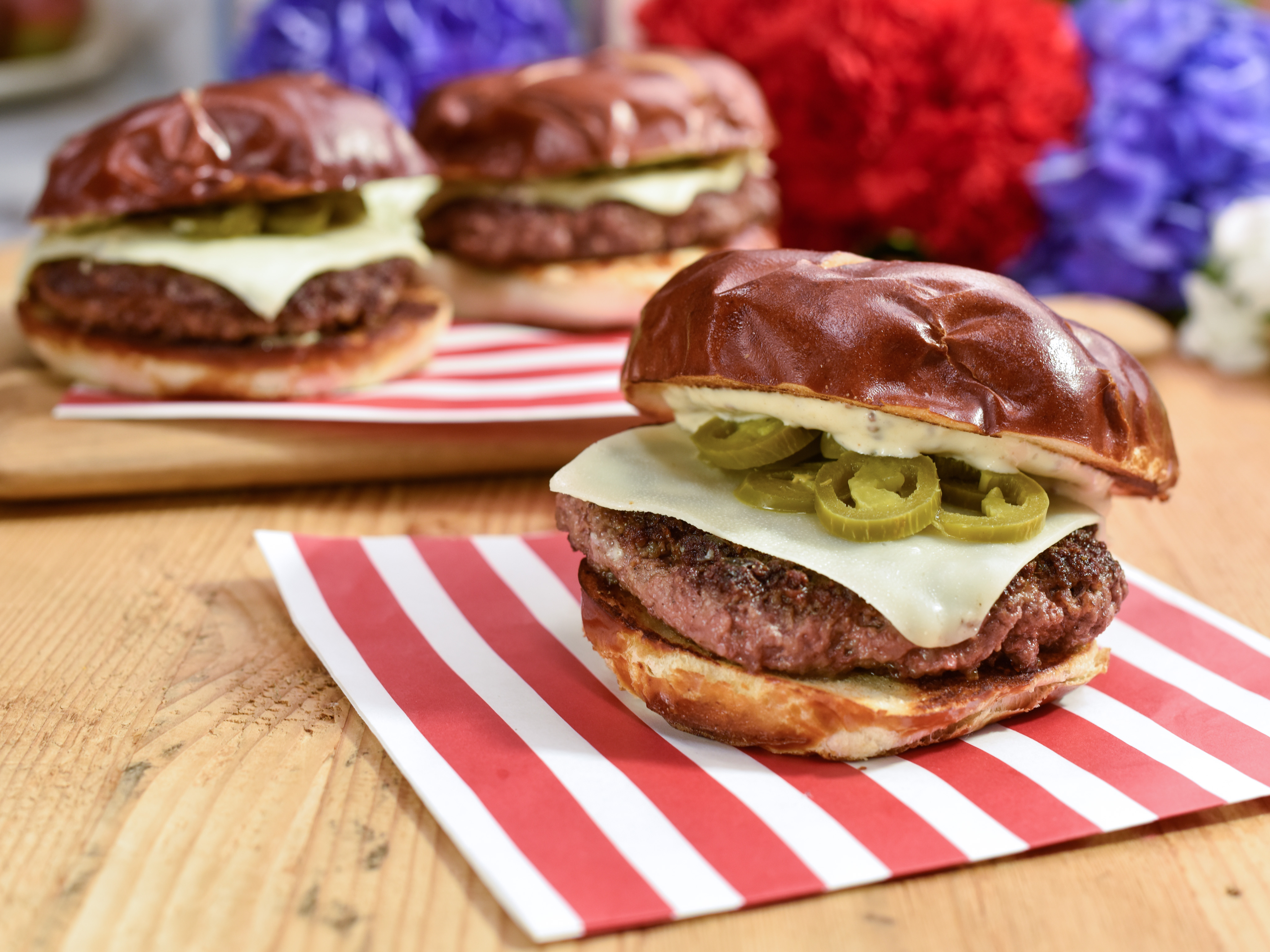 GYOB Griddle Burger with DijOli Recipe - Chef's Resource Recipes