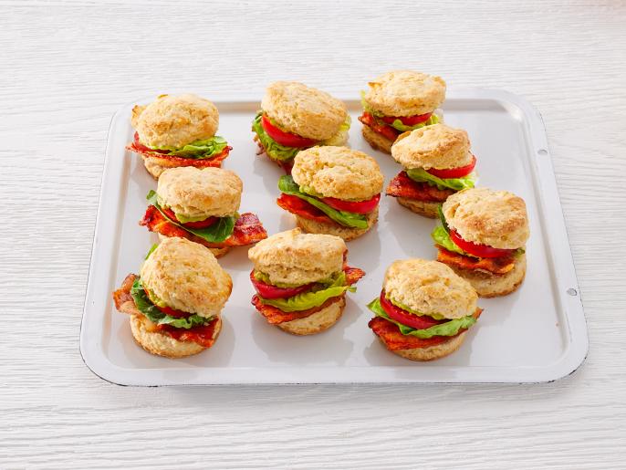 BLT Biscuit Sliders Recipe | Food Network Kitchen | Food Network