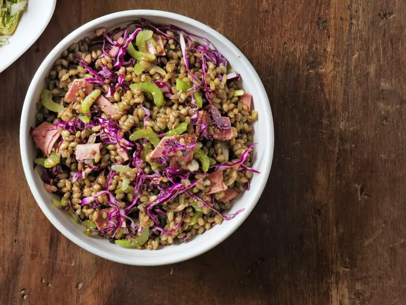 Pastrami and Rye Berry Salad Recipe | Food Network Kitchen | Food Network