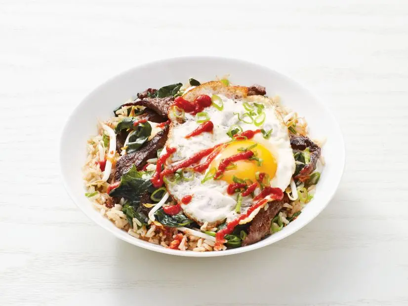 Steak-and-Egg Fried Rice Bowl Recipe | Food Network Kitchen | Food Network