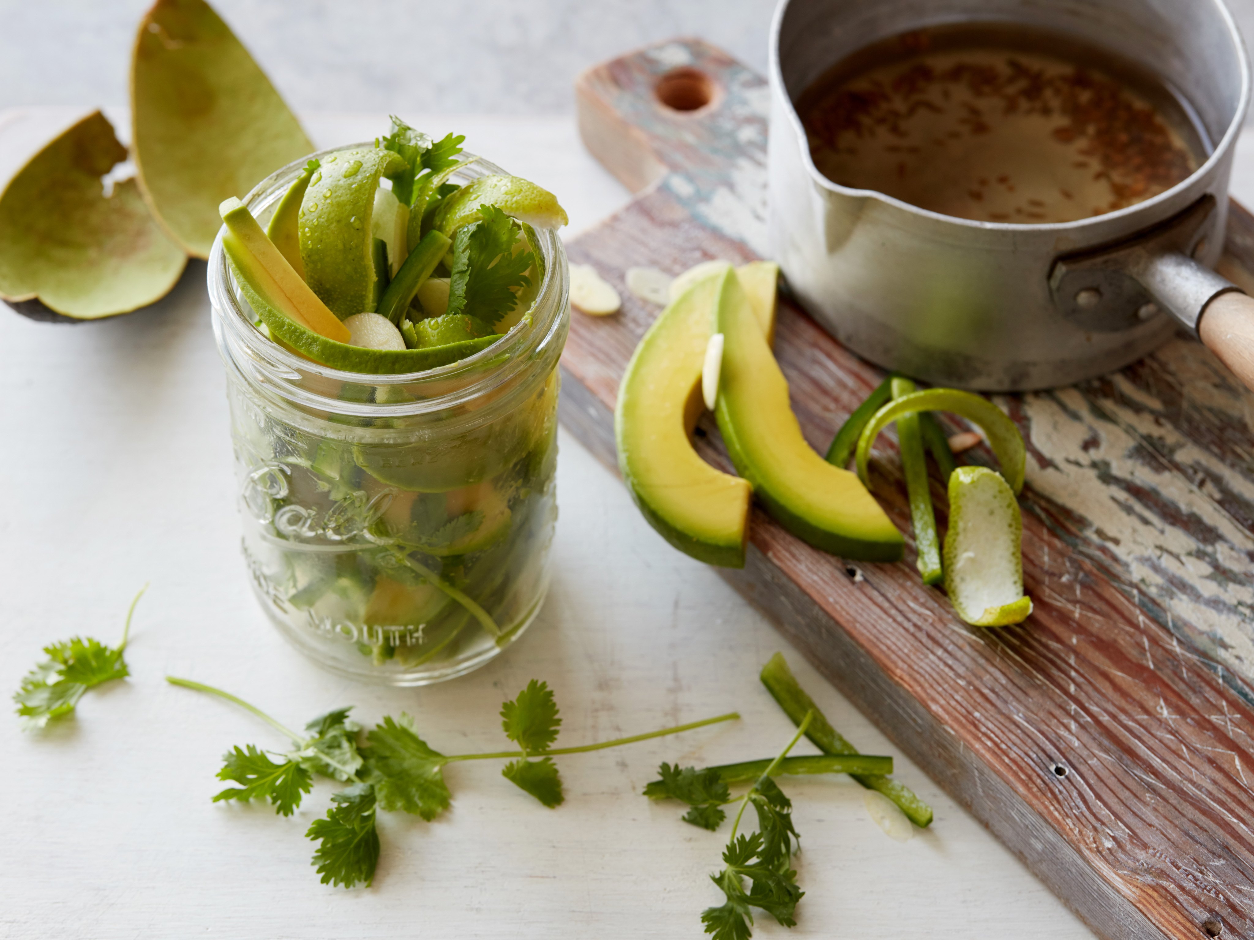 Pickled Avocados Recipe - Chef's Resource Recipes