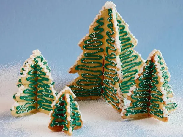 Christmas Tree Cookie Forest Recipe | Food Network Kitchen | Food Network