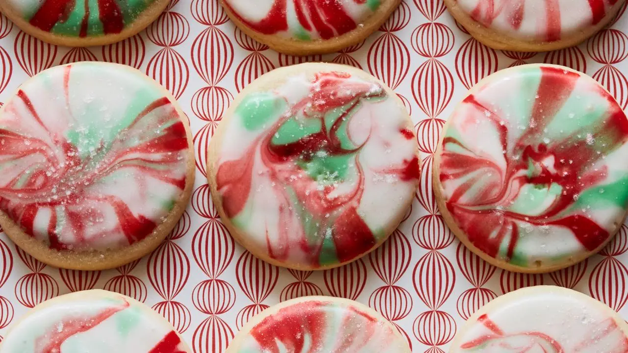 Holiday Swirled Sugar Cookies Recipe | Food Network Kitchen | Food Network