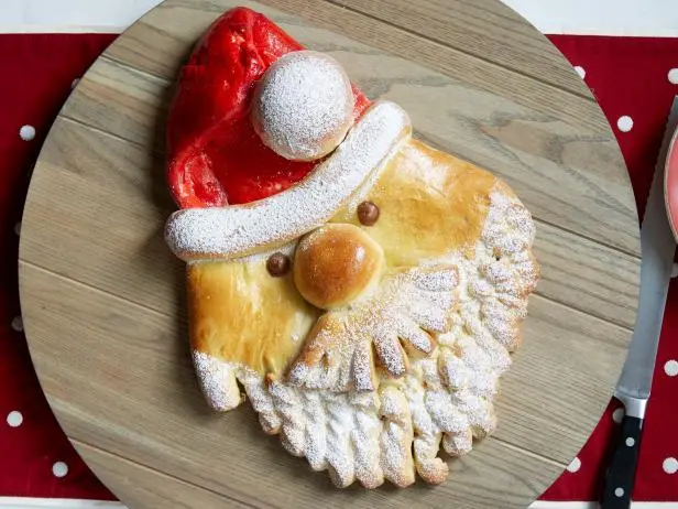 Santa Bread Recipe | Food Network Kitchen | Food Network