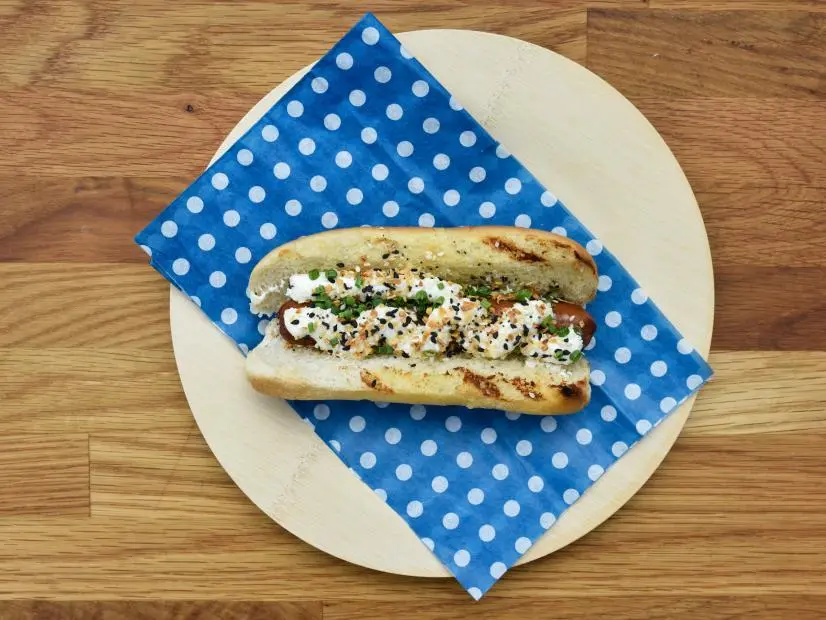 Everything Bagel Hot Dog Recipe | Food Network