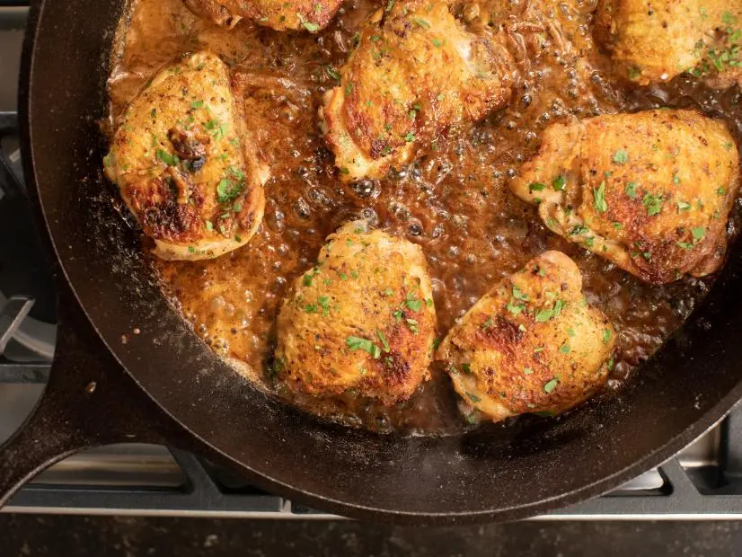 Chicken Thighs with Creamy Mustard Sauce Recipe | Ina Garten | Food Network