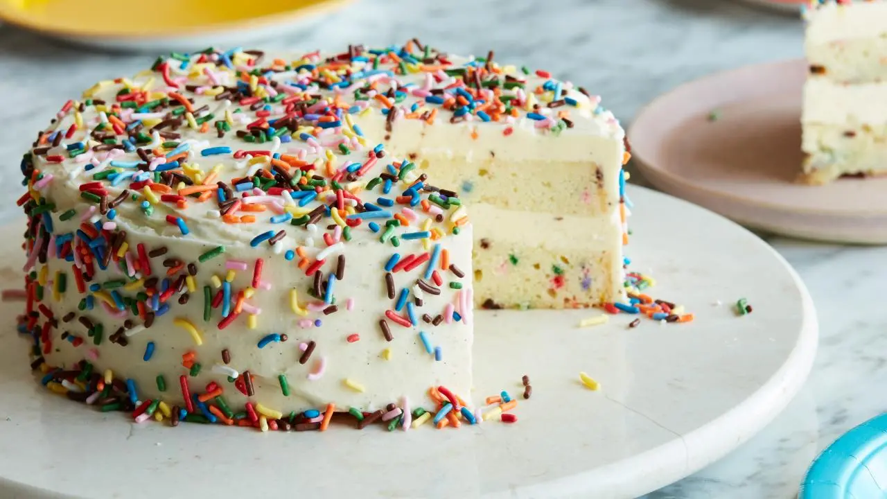 Instant Pot Confetti Birthday Cake Recipe | Food Network Kitchen | Food ...