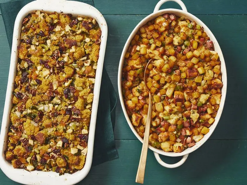 Fruit-and-Nut Cornbread Stuffing Recipe | Food Network Kitchen | Food ...