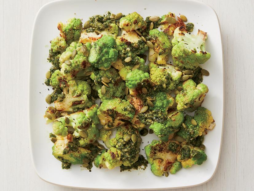 Romanesco with Pepita Pesto Recipe | Food Network Kitchen | Food Network