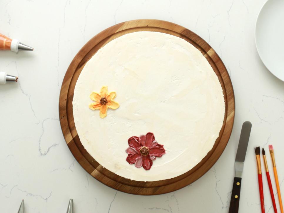 How to Make a Fall Foliage Cake : Food Network | Food Goals | Food Network