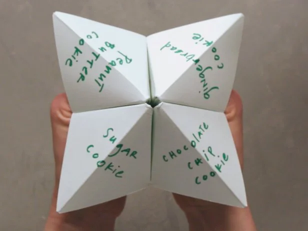 Cootie Catcher Cookie Swap : Food Network | Food Network