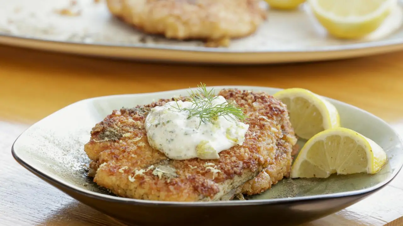 Swordfish Milanese Recipe | Michael Voltaggio | Food Network