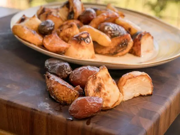 Roasted Root Vegetables With Garlic Recipe | Food Network