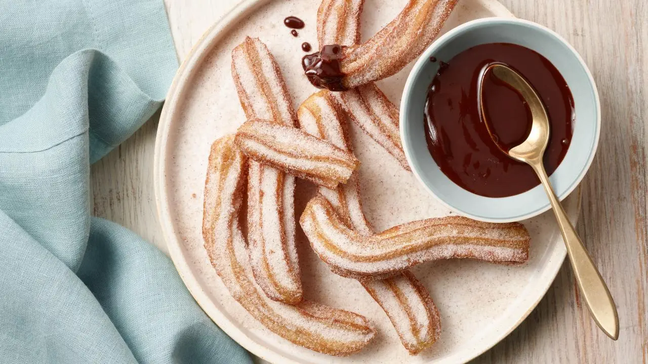 How to Make Churros | Churros with Chocolate Sauce Recipe | Food ...