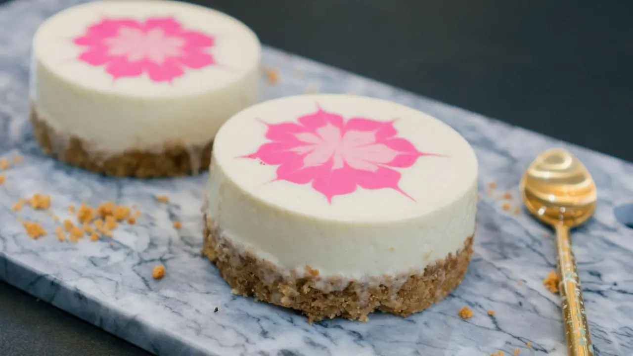 Pink Ombre Cheesecake Recipe | Food Network