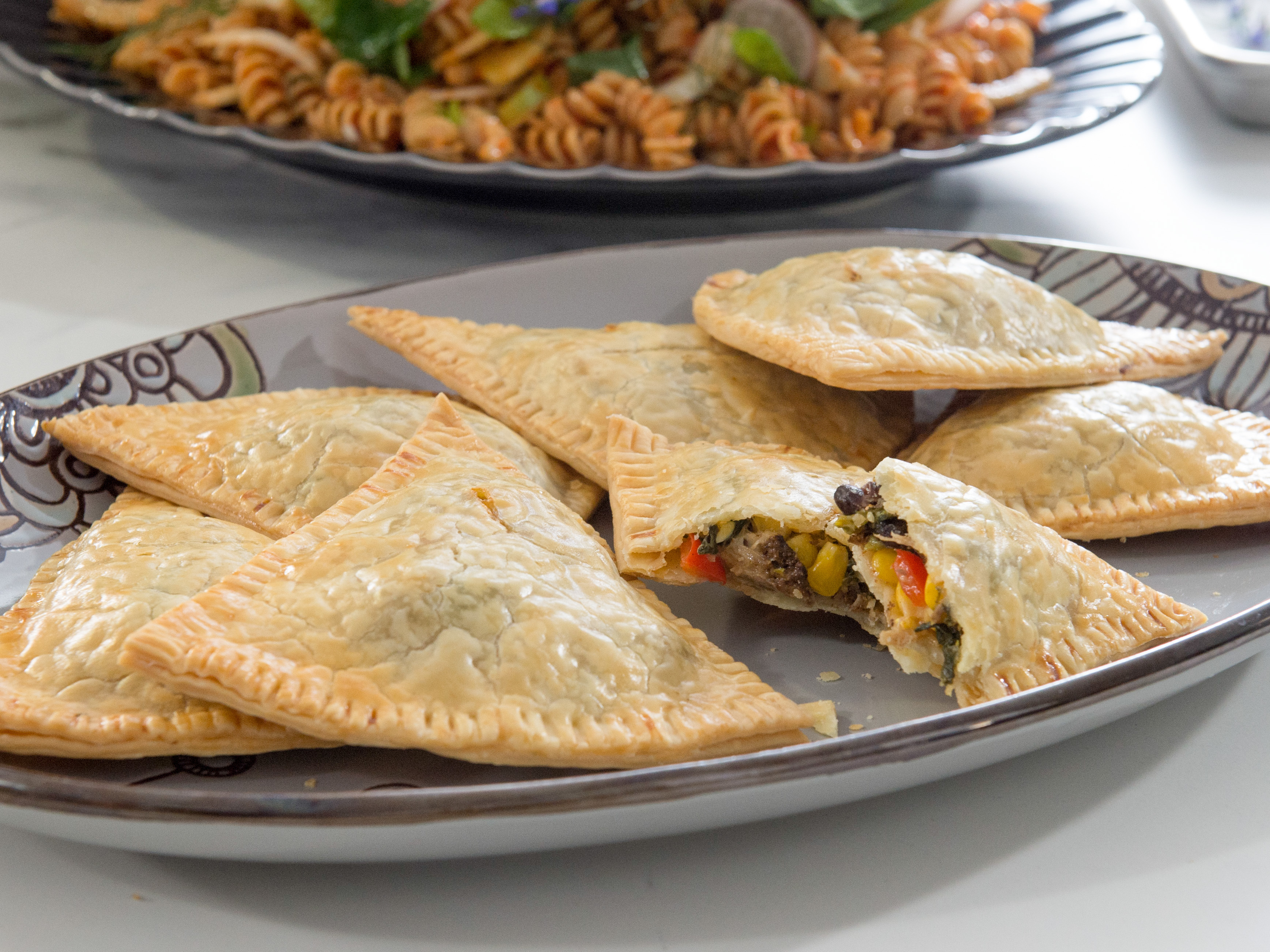 Braised Pork and Veggie Pockets Recipe - Chef's Resource Recipes