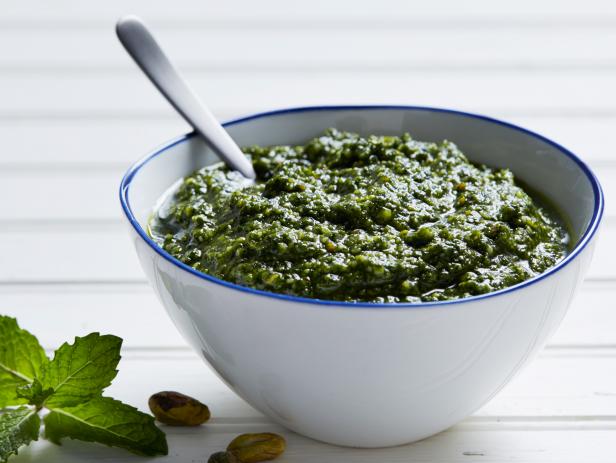 Pistachio-Mint Pesto Recipe | Food Network Kitchen | Food Network