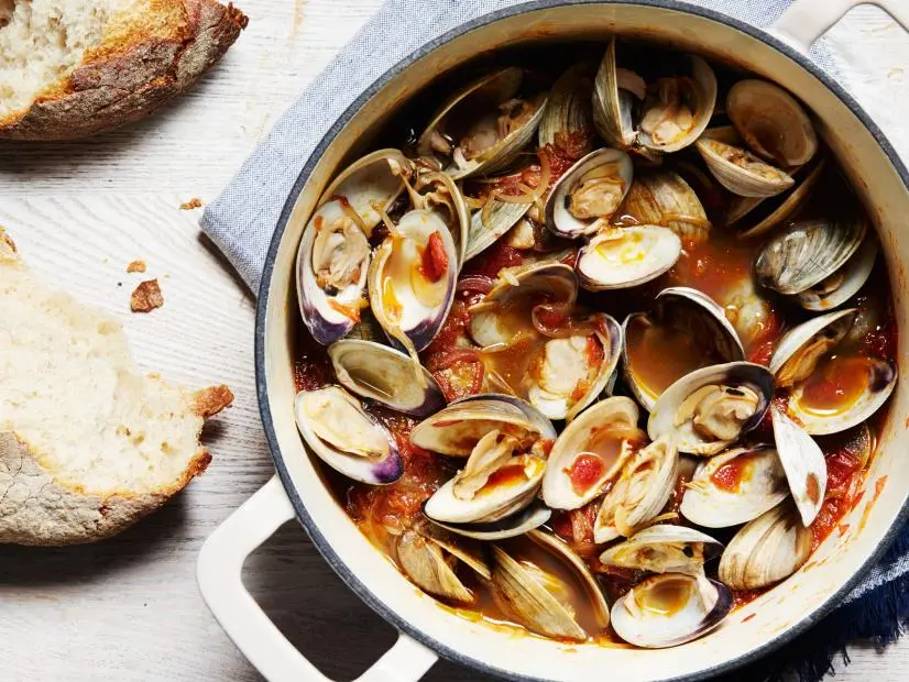 One-Pot Spicy Clams Recipe | Food Network Kitchen | Food Network