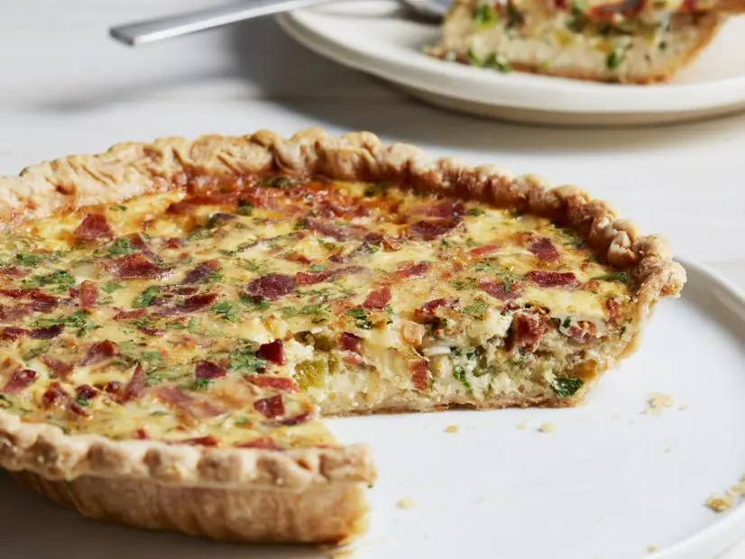 Southwestern Bacon Quiche Recipe | Food Network Kitchen | Food Network