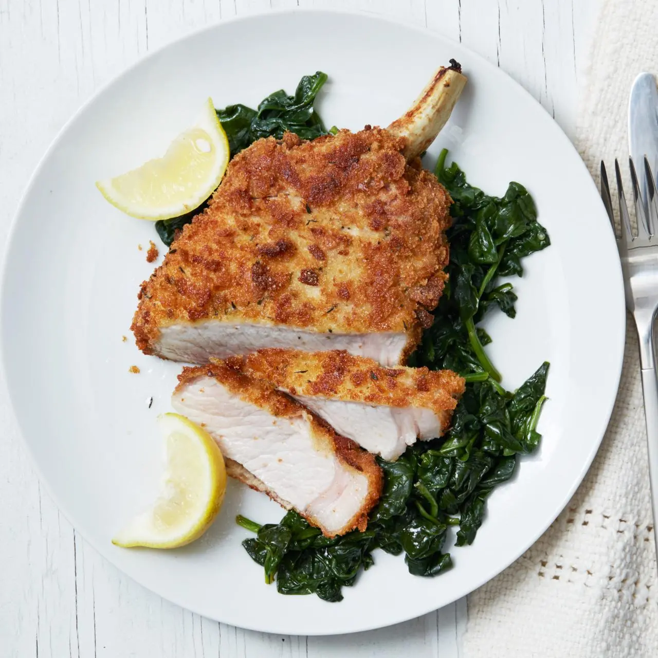 breaded pork chops uk
