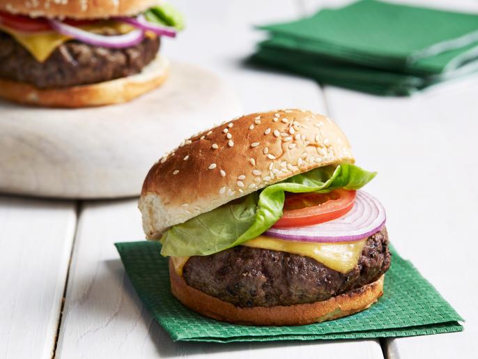 Grilled Cheeseburgers Recipe | Food Network Kitchen | Food Network