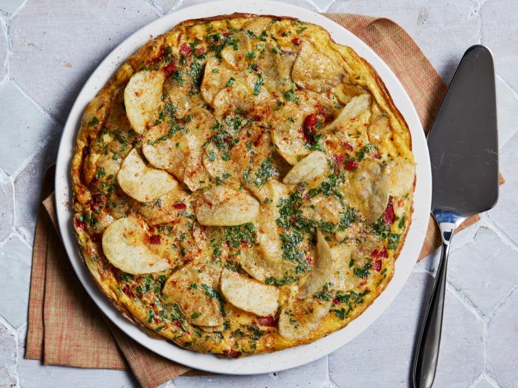 Spanish Potato Chip Frittata Recipe | Food Network Kitchen | Food Network