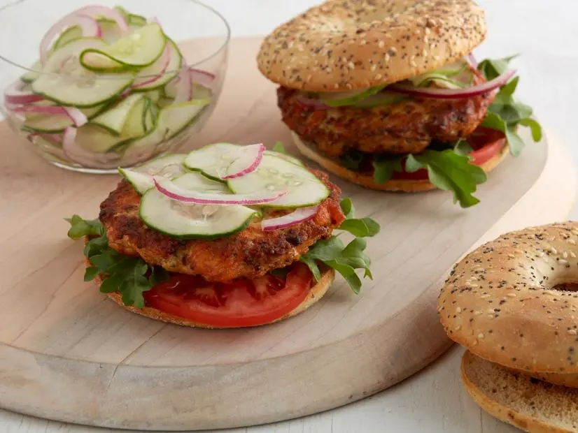 Arctic Char Burgers Recipe | Food Network Kitchen | Food Network