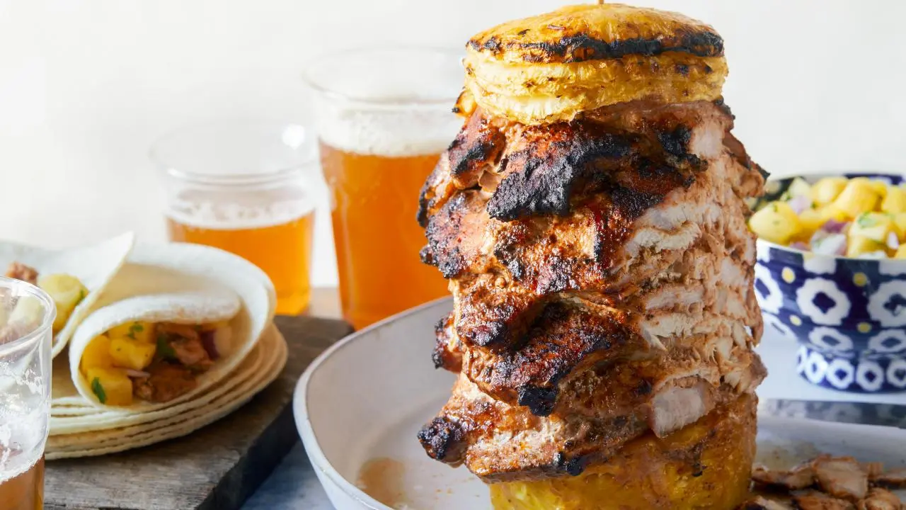 How to Make Pork al Pastor in the Oven | Oven Spit Pork al Pastor ...