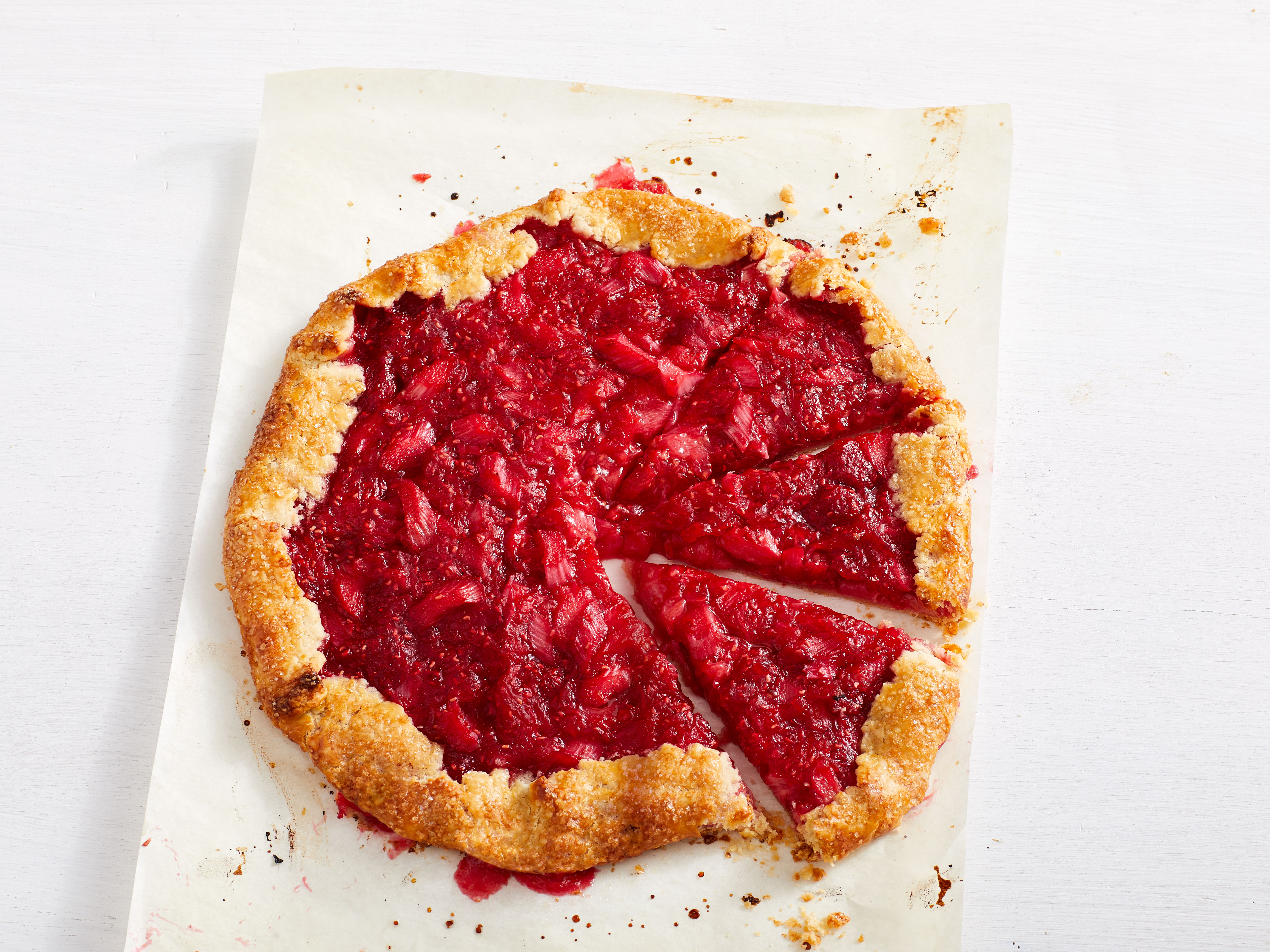 Raspberry Rhubarb Crostata Recipe - Chef's Resource Recipes