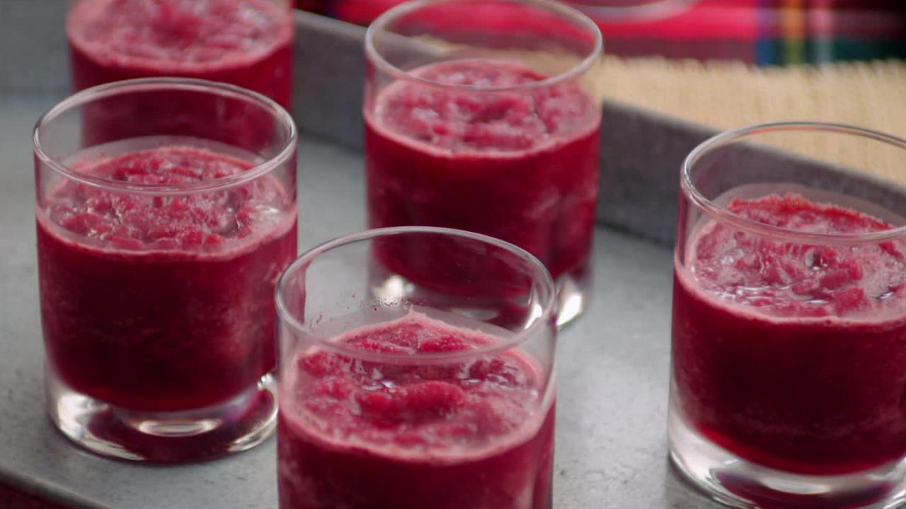 Frozen Blueberry Lemonade Recipe | Valerie Bertinelli | Food Network