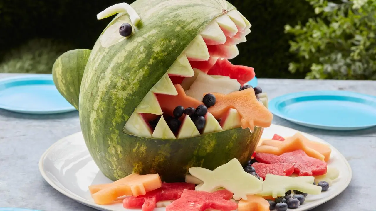 Watermelon Shark Recipe | Food Network Kitchen | Food Network