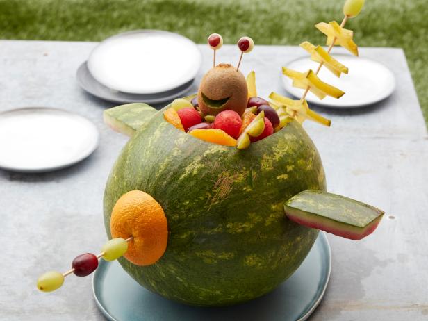 Watermelon Spaceship Recipe | Food Network Kitchen | Food Network