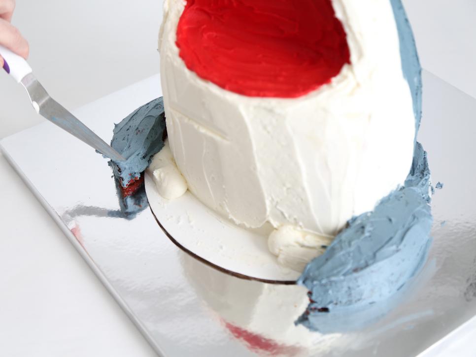 How to Make a Shark Cake : Food Network | Shark Week | Food Network