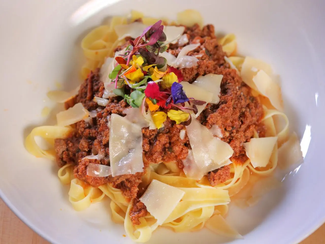 tagliatelle alla bolognese in english