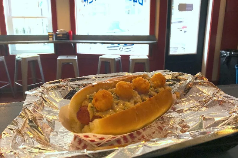 The Craziest Hot Dogs in America : Food Network | Food Network