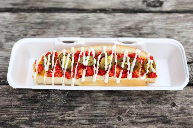 The Craziest Hot Dogs in America : Food Network | Restaurants : Food ...