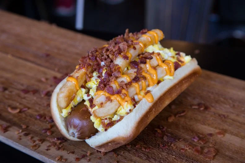 The Craziest Hot Dogs in America : Food Network | Food Network