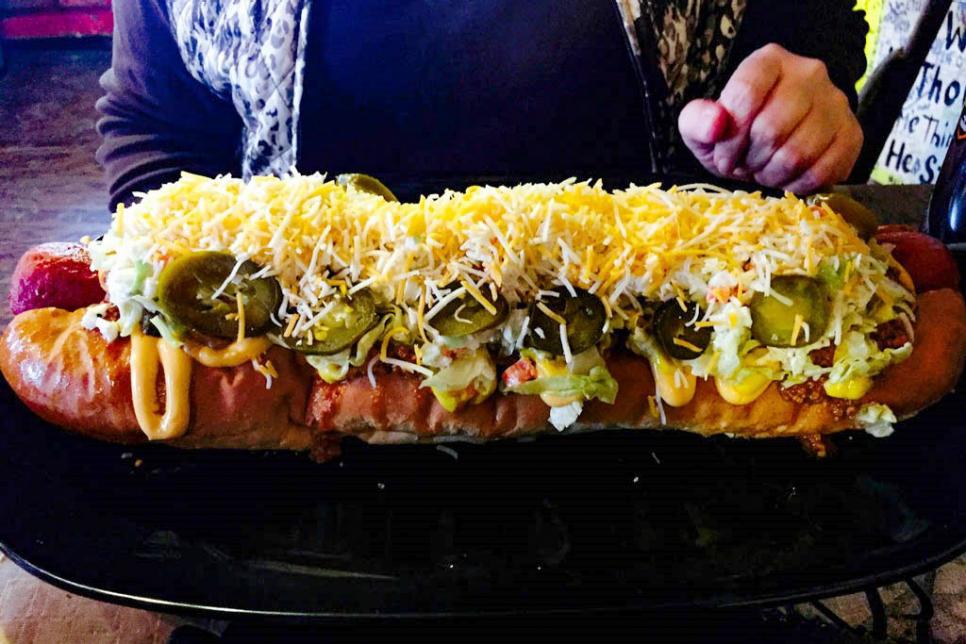 The Craziest Hot Dogs in America : Food Network | Restaurants : Food ...